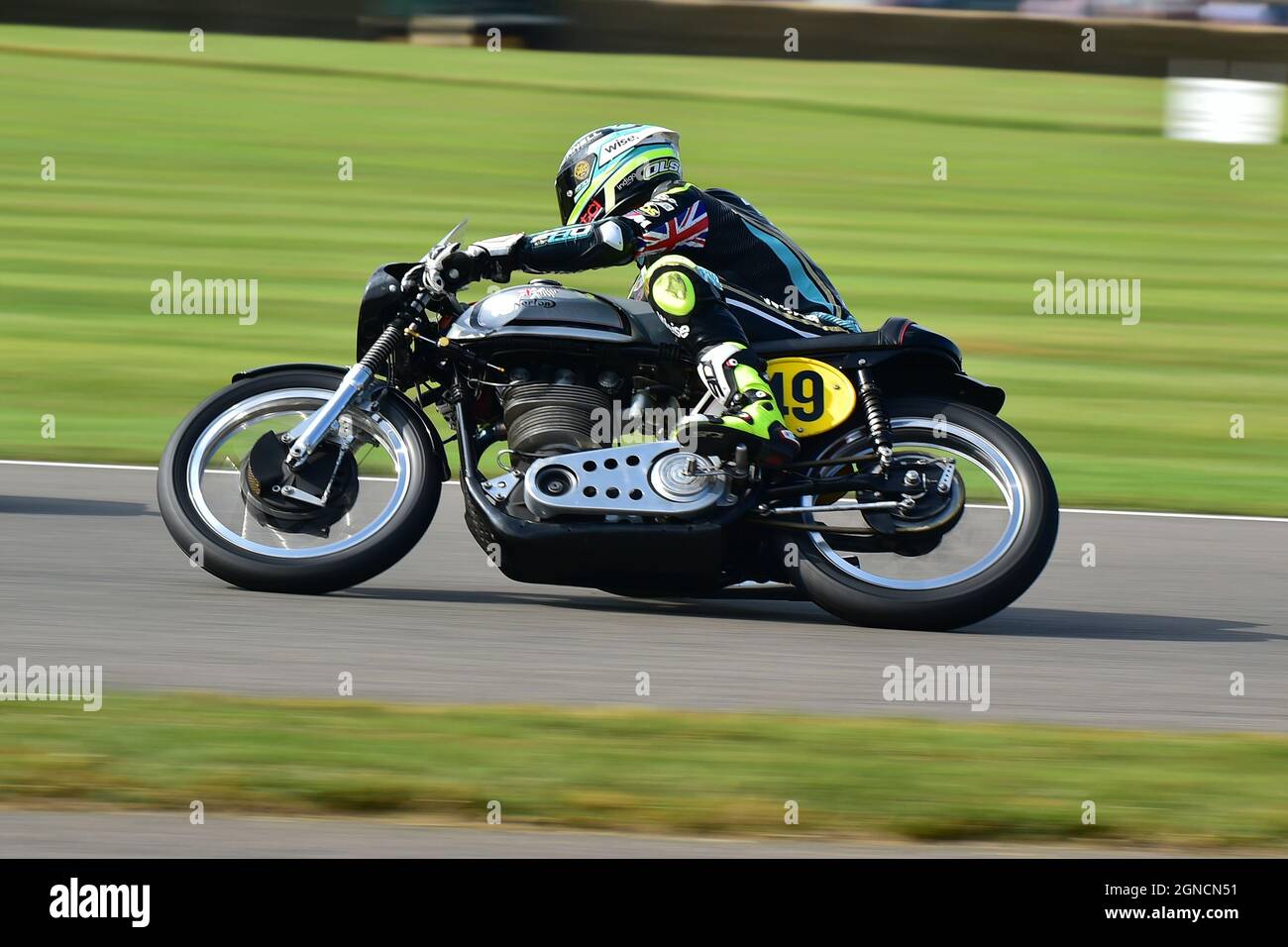 Richard Hann, Alex Olsen, Norton Manx 30M, Barry Sheene Memorial Trophy ...