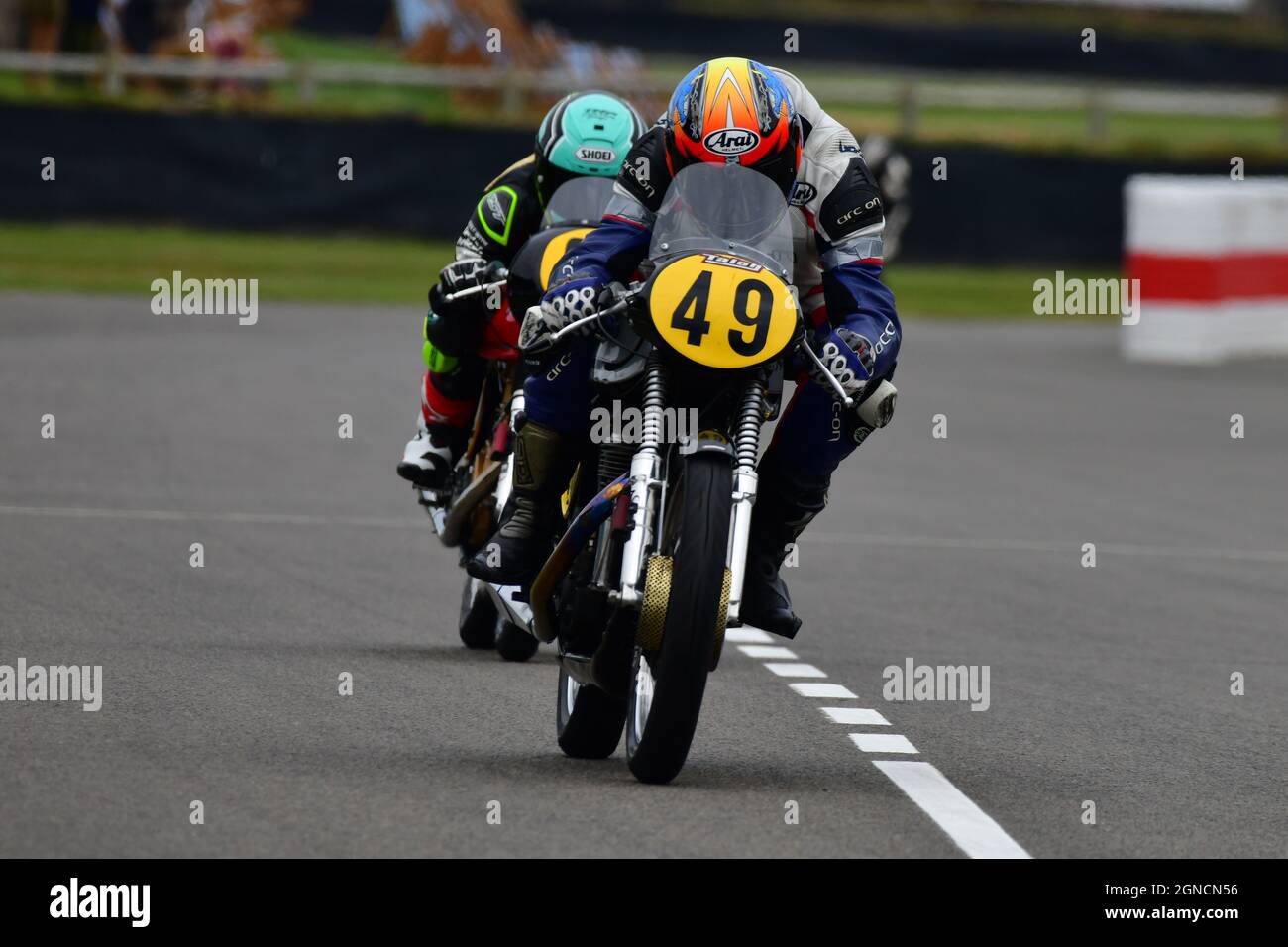 Richard Hann, Alex Olsen, Norton Manx 30M, Barry Sheene Memorial Trophy ...
