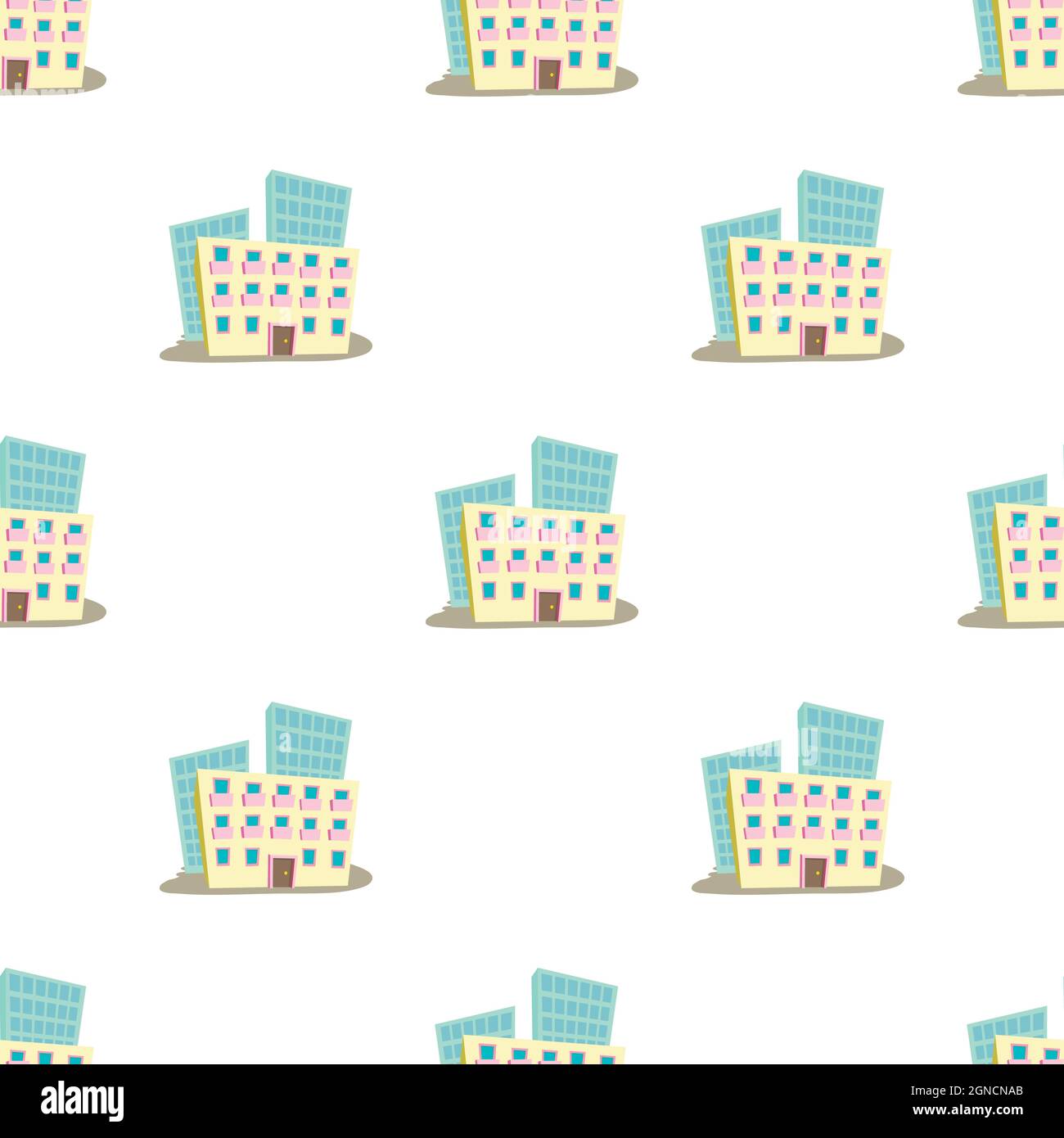 Administrative building pattern seamless background texture repeat ...
