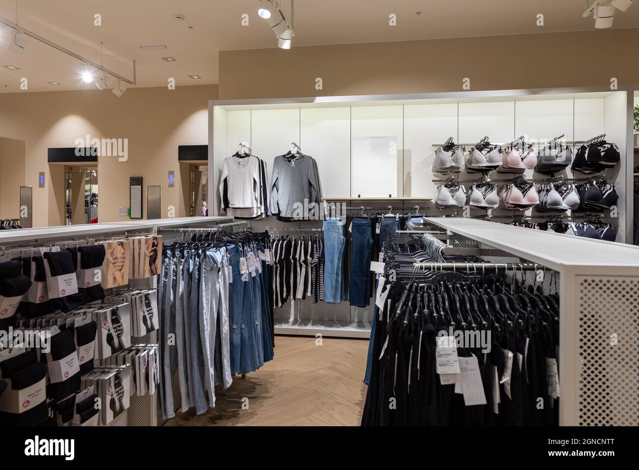new modern store interior luxury Stock Photo - Alamy