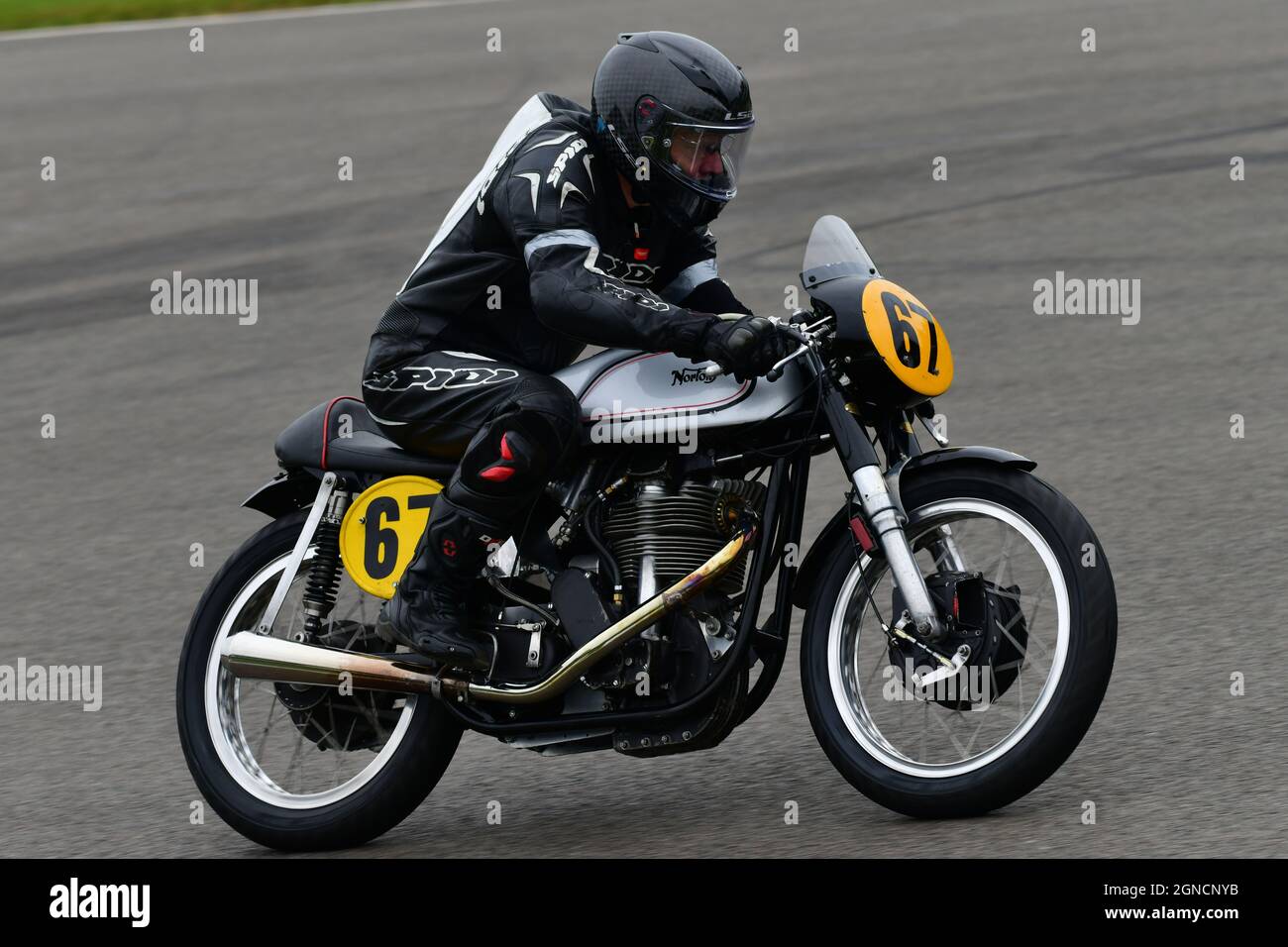 Maria Costello, Gordon Russell, Norton Manx 30M, Barry Sheene Memorial ...