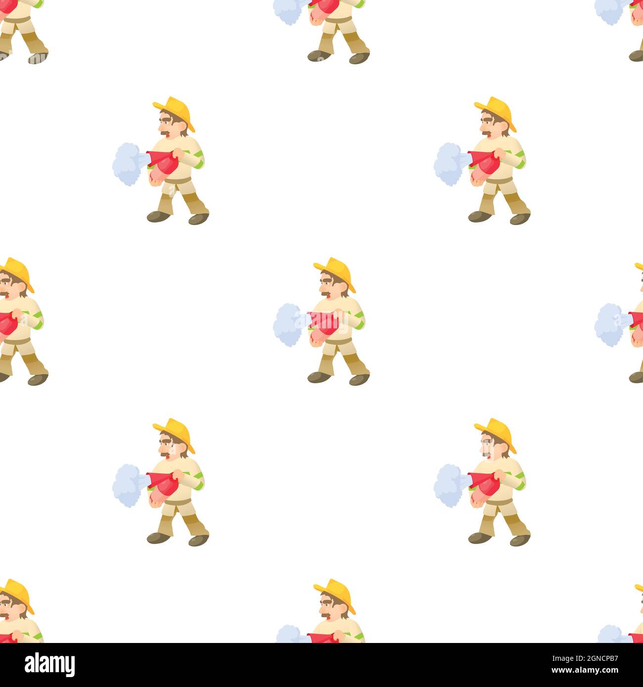 Firefighter pattern seamless background texture repeat wallpaper ...