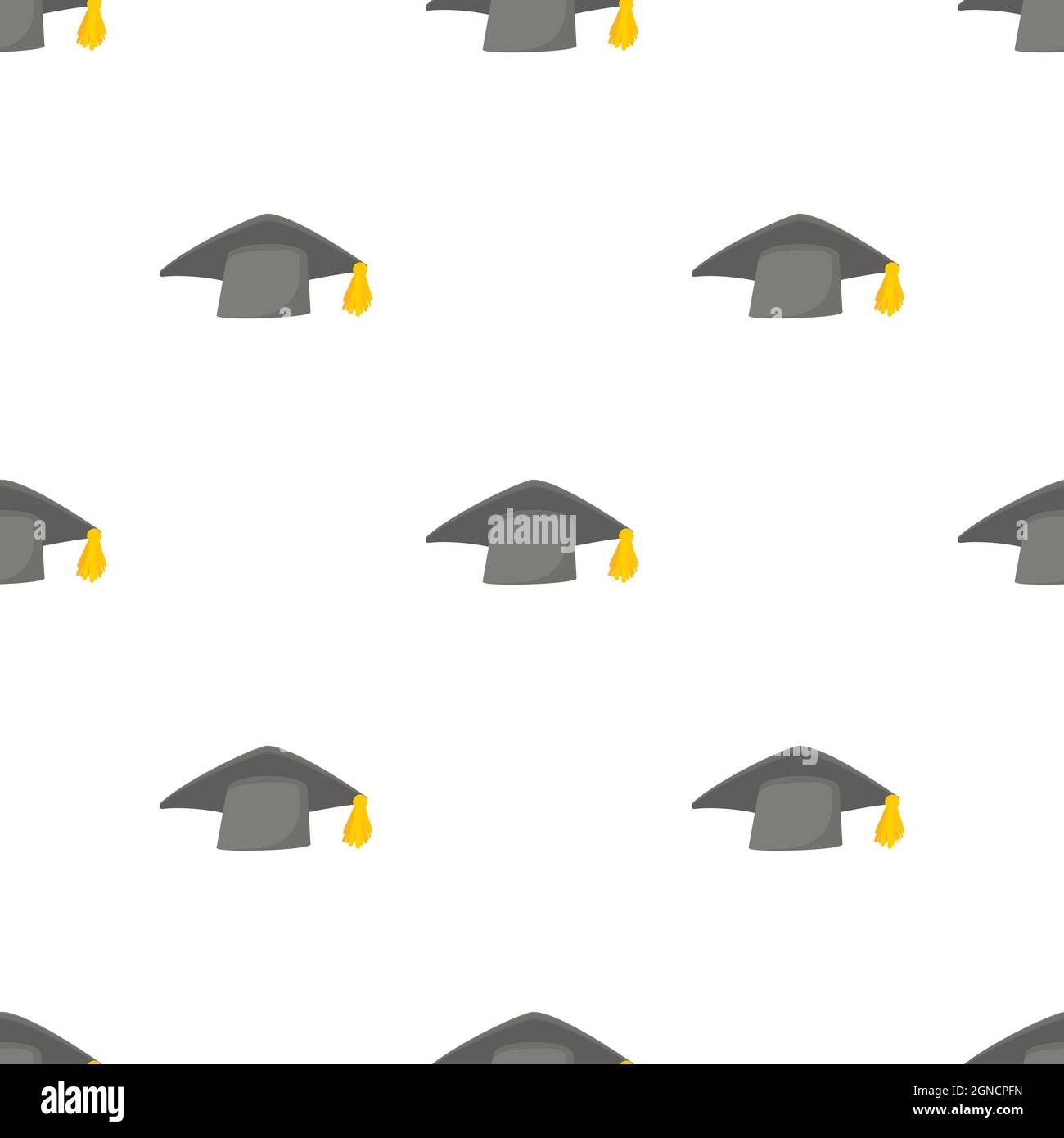 Graduation cap pattern seamless background texture repeat wallpaper ...