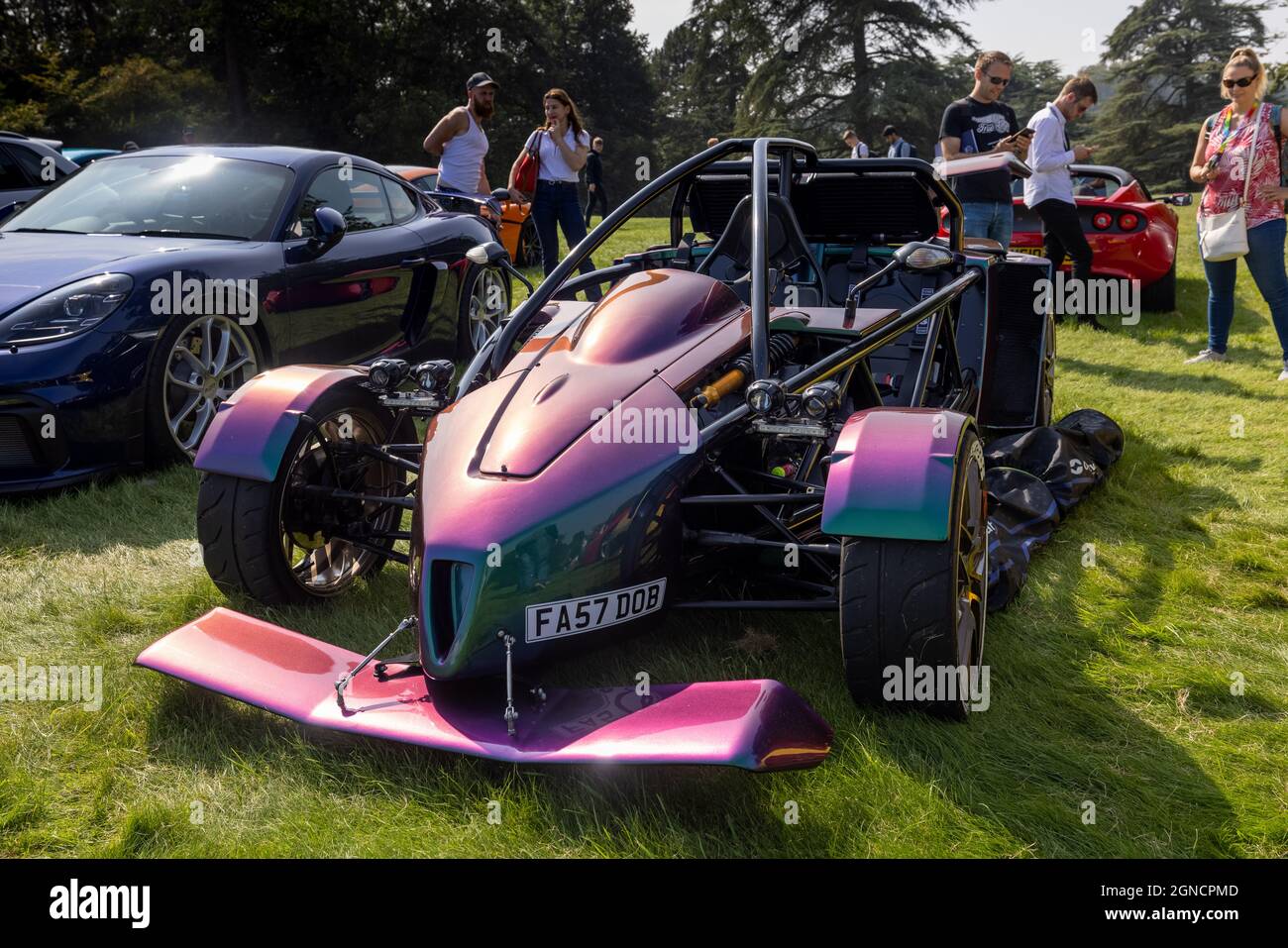 DJC Sportscars - V-Storm WR3 Sports Car on display at the Salon Privé ...