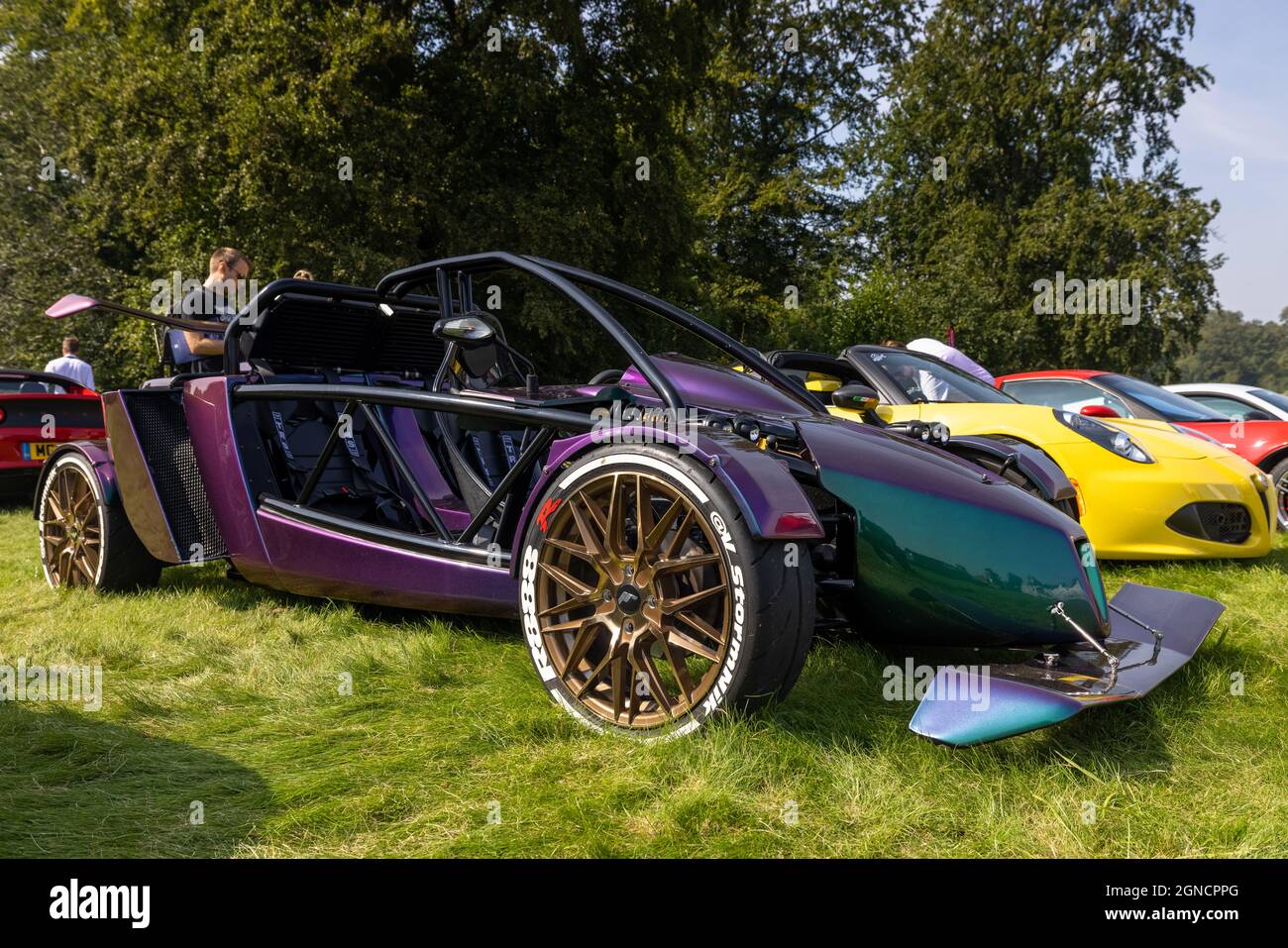 DJC Sportscars - V-Storm WR3 Sports Car on display at the Salon Privé ...