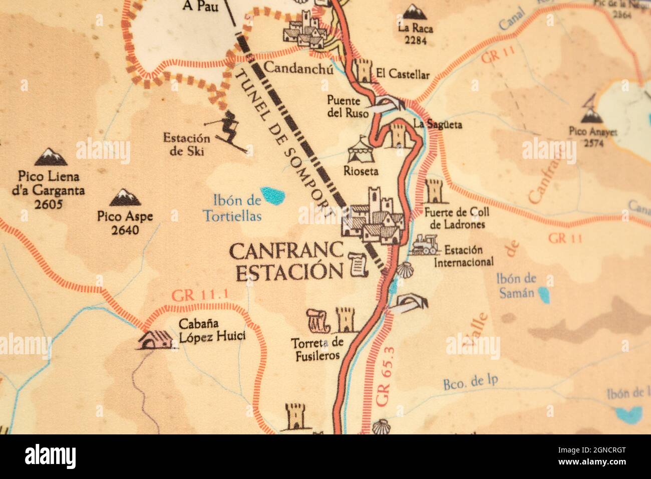 barajar Propiedad El aparato canfranc map cerca práctico Apto