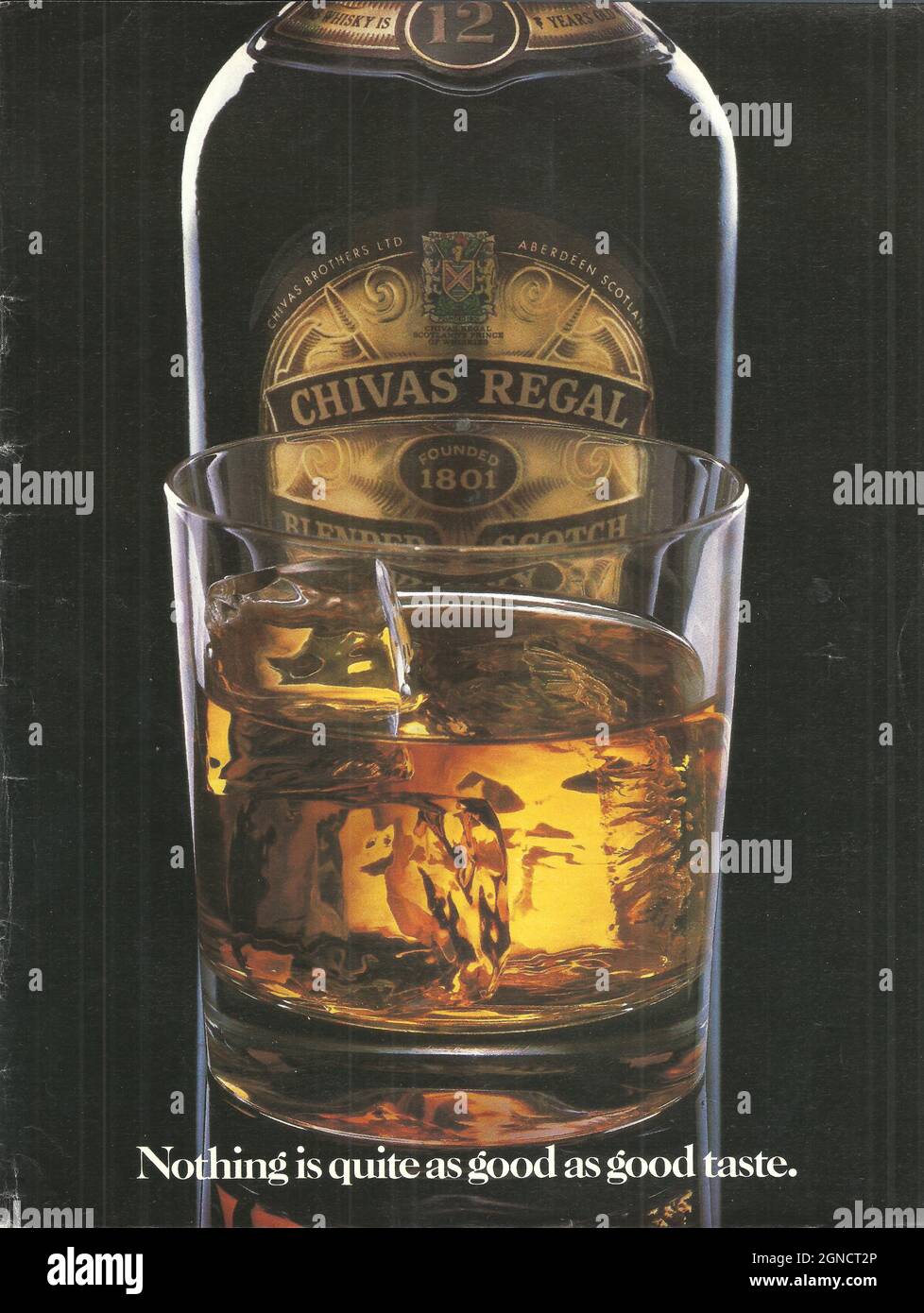 Chivas Regal whiskey whisky vintage advert advertisement ad 1970s 1980s ...
