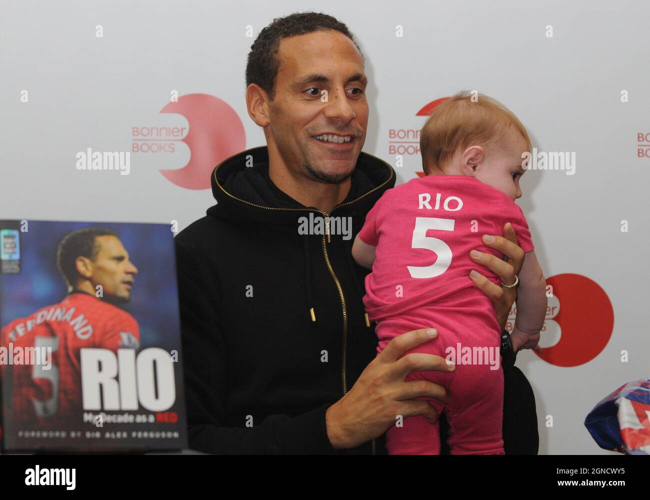 London. UK. England and Manchester United football player Rio Ferdinand ...