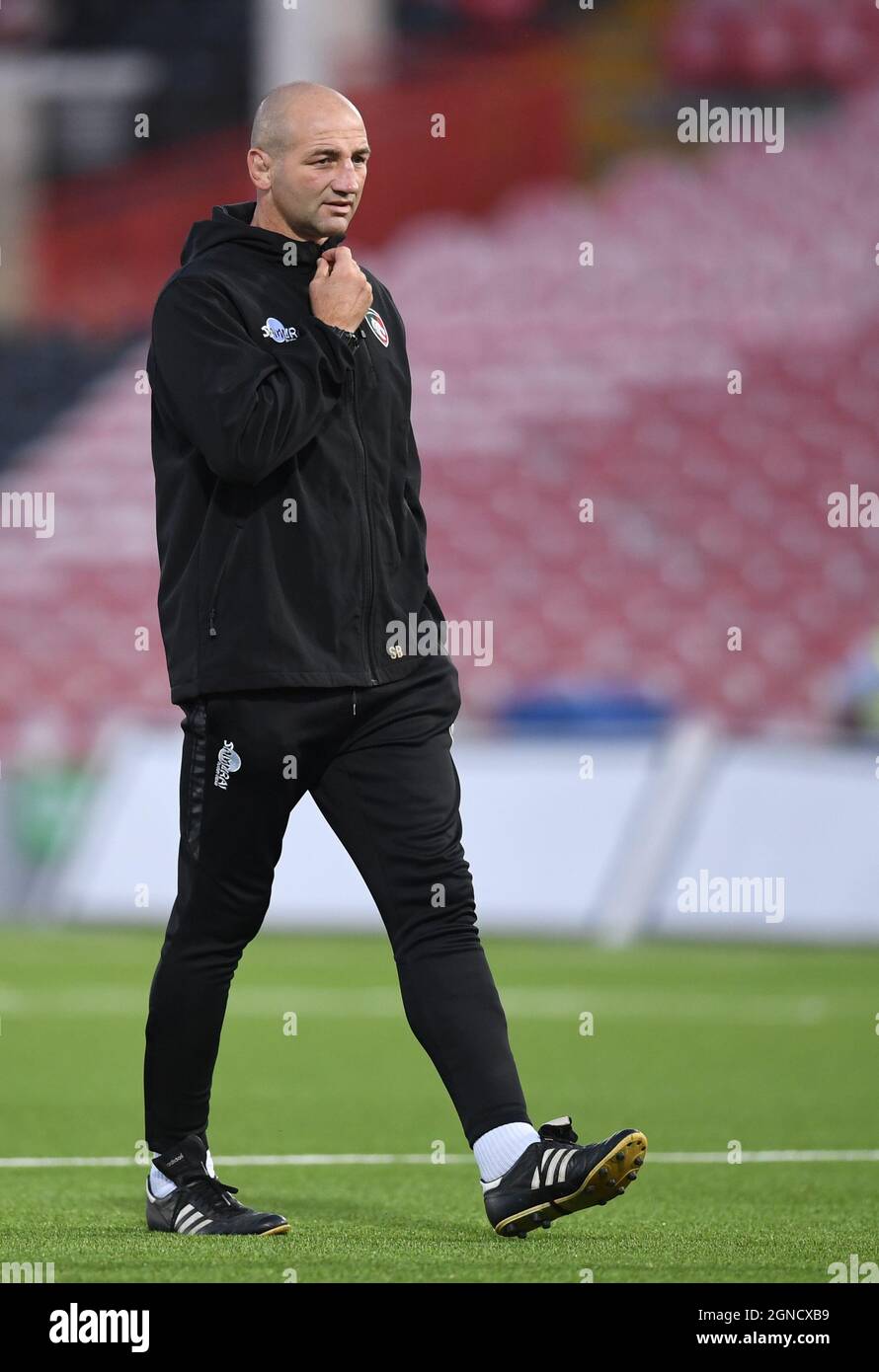 Kingsholm Stadium, Gloucester, UK. 24th Sep, 2021. Gallaher Premiership Rugby, Gloucester Rugby ...