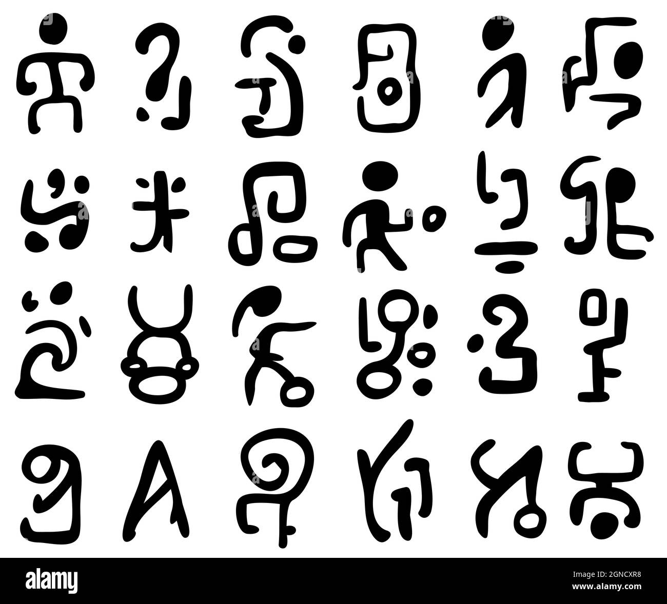 Cipher symbols Stock Vector Images - Alamy