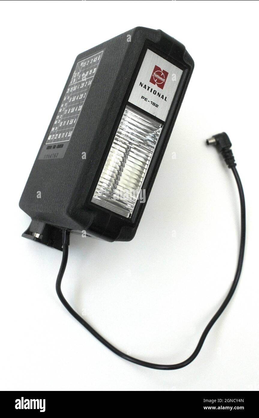 Flash National, vintage flash, photography, external flash, camera flas ...