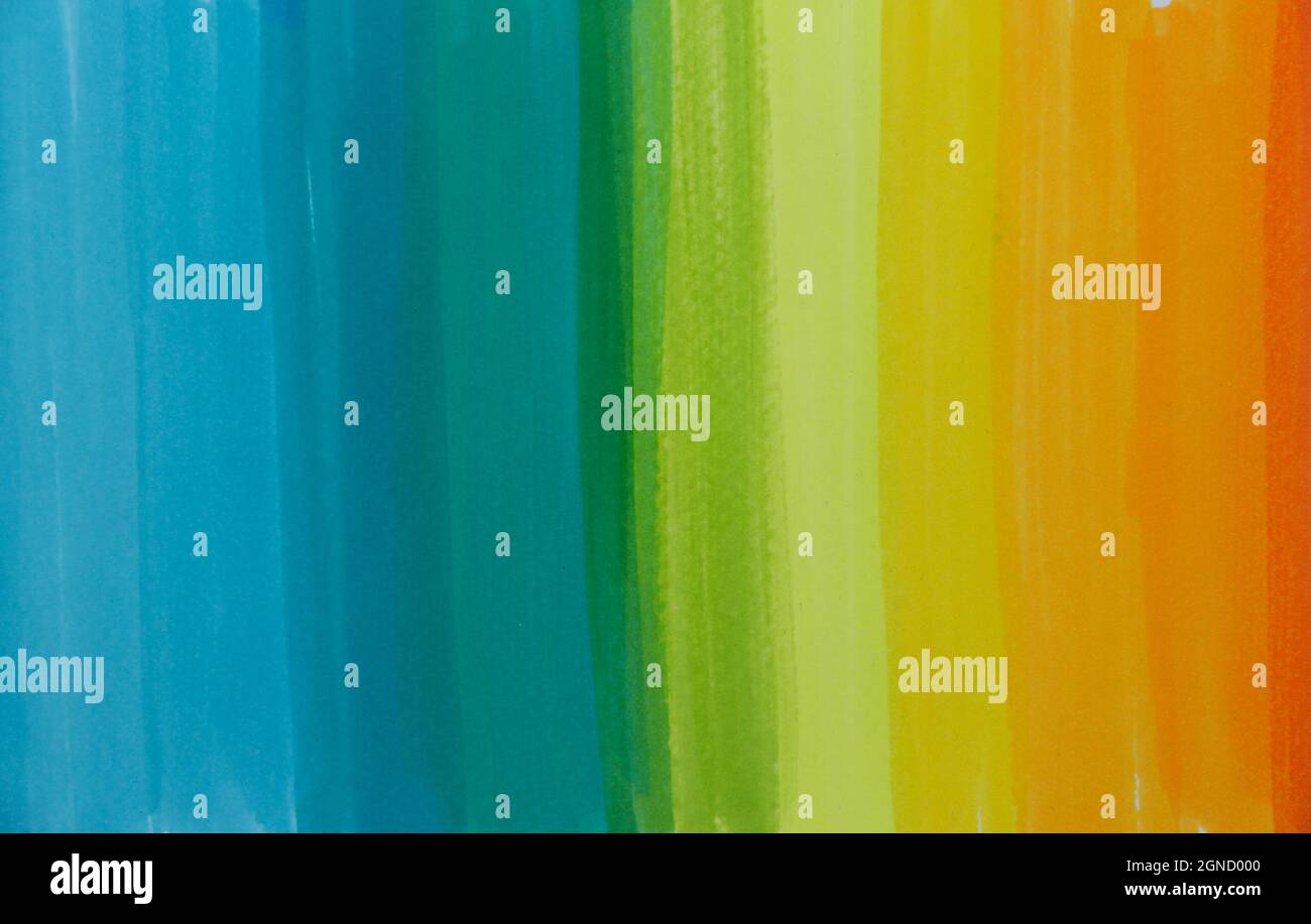 Rainbow gradient colorful background. Abstract marker texture Stock ...