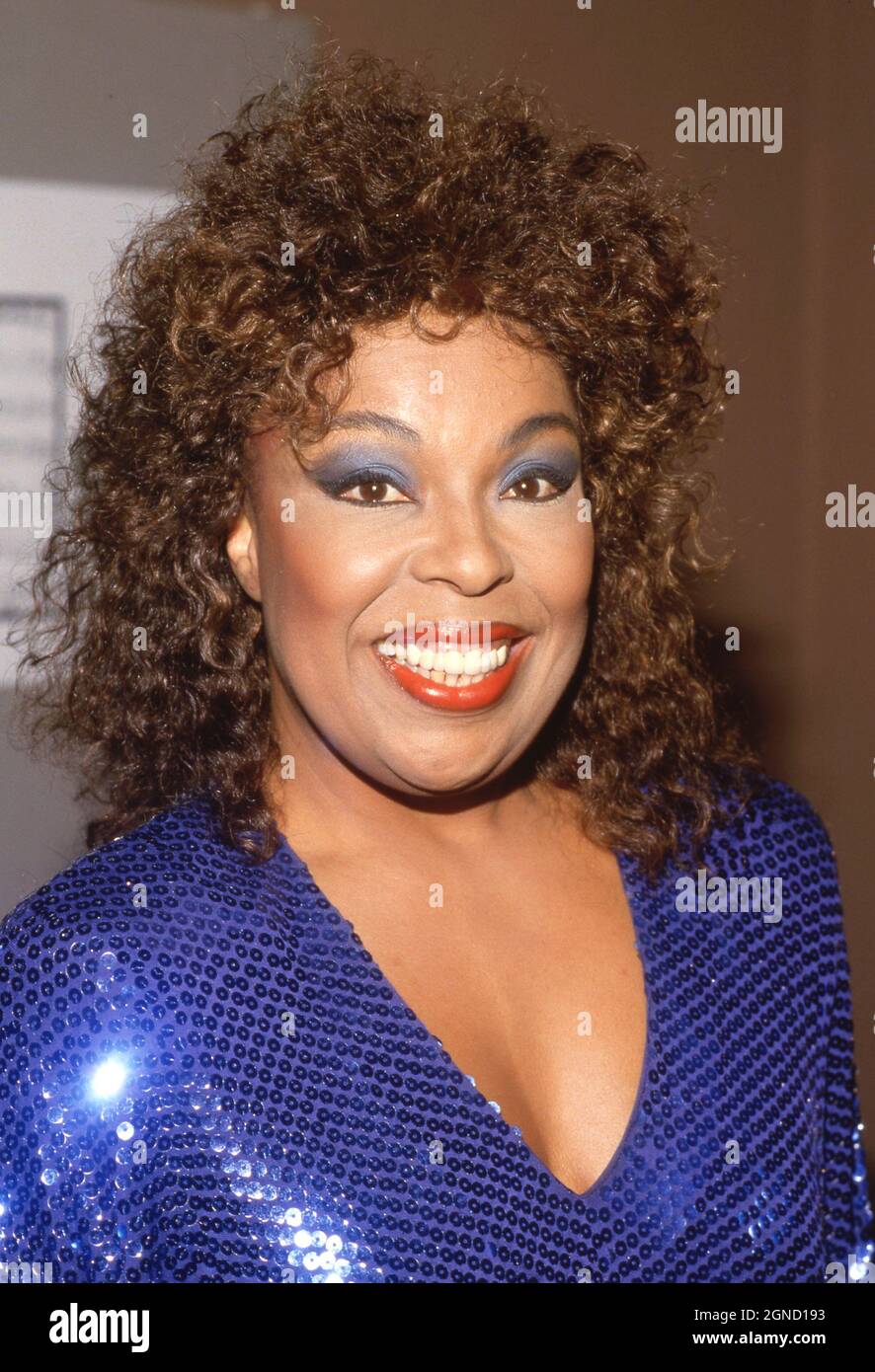 Roberta Flack 1986 Credit: Ralph Dominguez/MediaPunch Stock Photo - Alamy