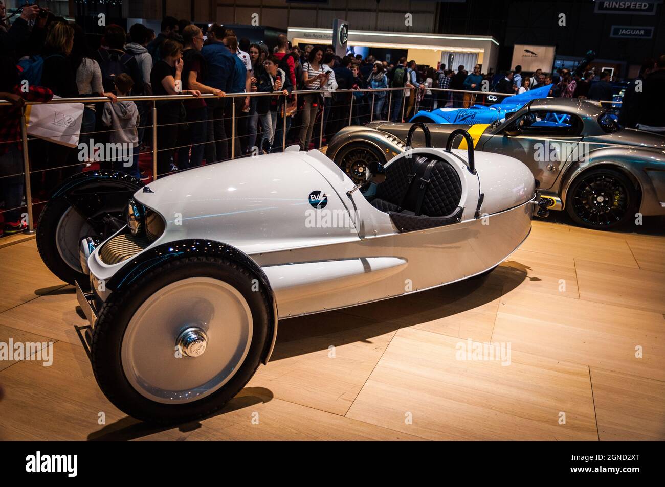 GINEVRA, SWITZERLAND - Mar 06, 2018: The cars and hypercars on display ...