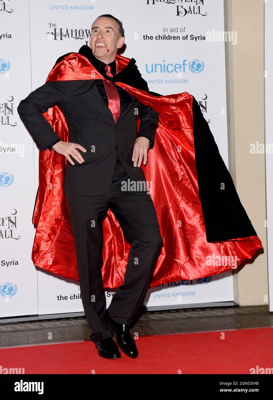 London, UK. 311013. Steve Coogan at The UNICEF Halloween Ball held at ...