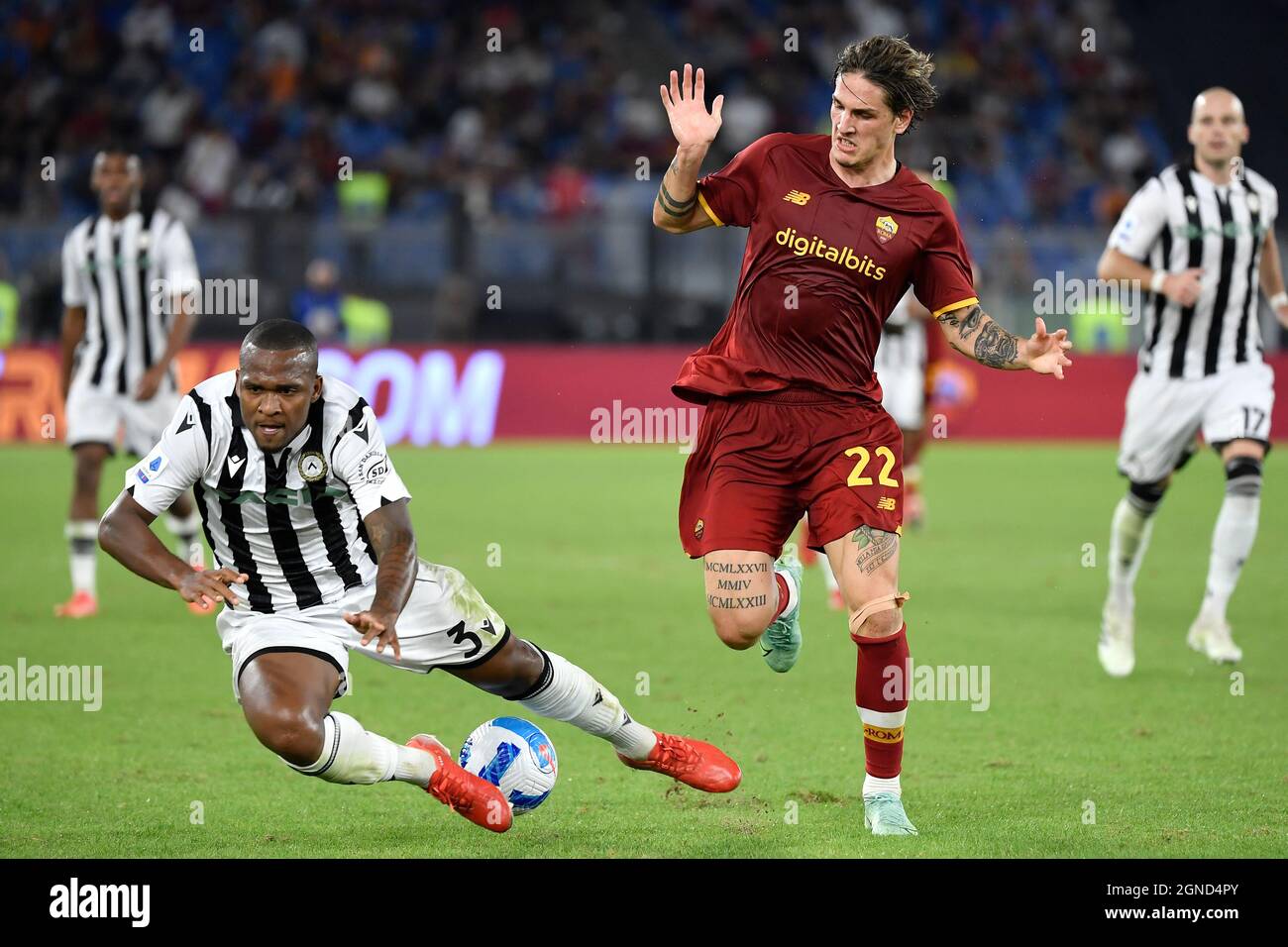Roma, Italy. 23rd Sep, 2021. Samir Caetano de Souza Santos of Udinese ...