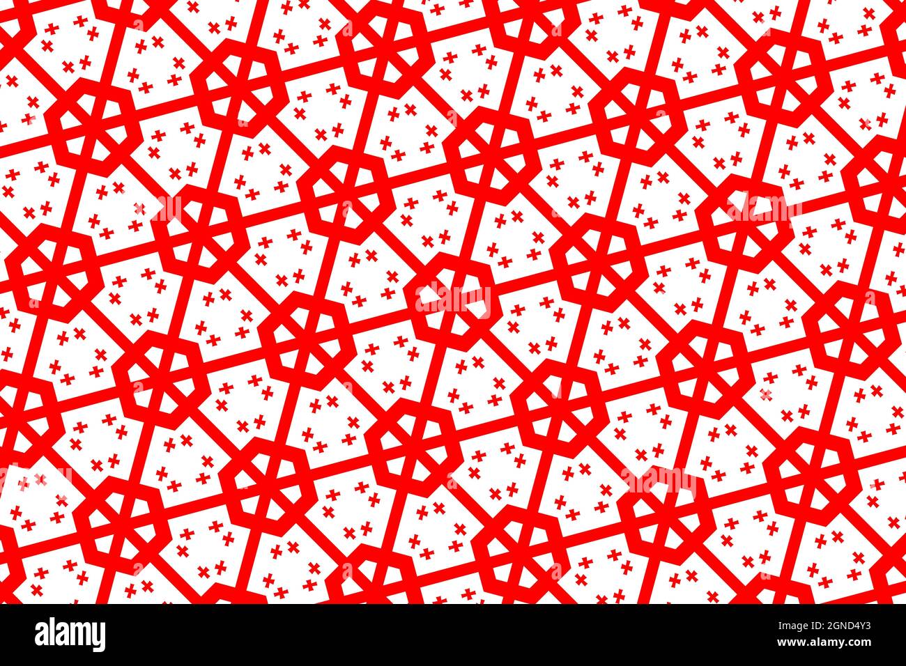 Simple geometric pattern in the colors of the national flag of Georgia ...