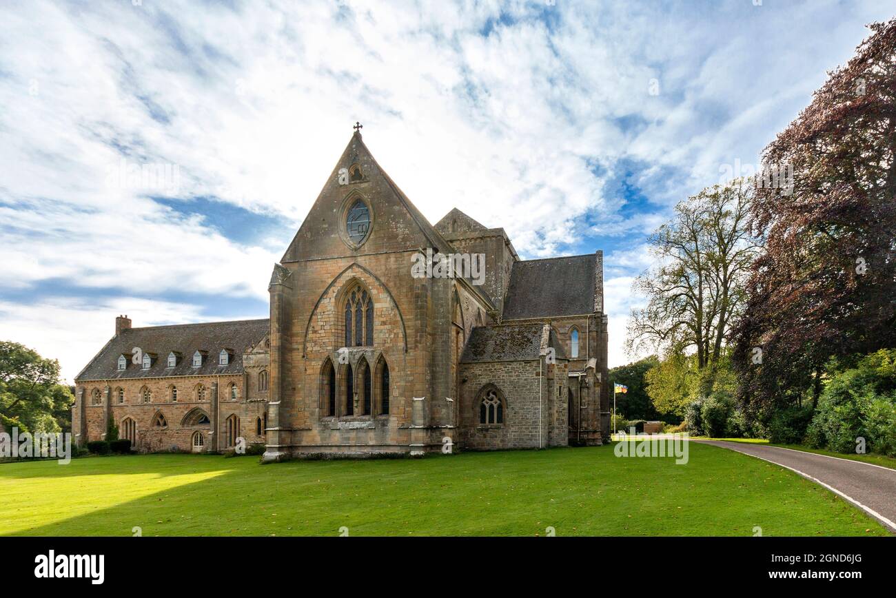 Monastery of pluscarden abbey hi-res stock photography and images - Alamy