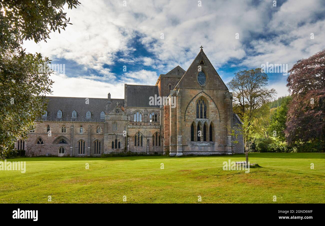 PLUSCARDEN ABBEY CATHOLIC BENEDICTINE MONASTERY MORAY SCOTLAND THE ...