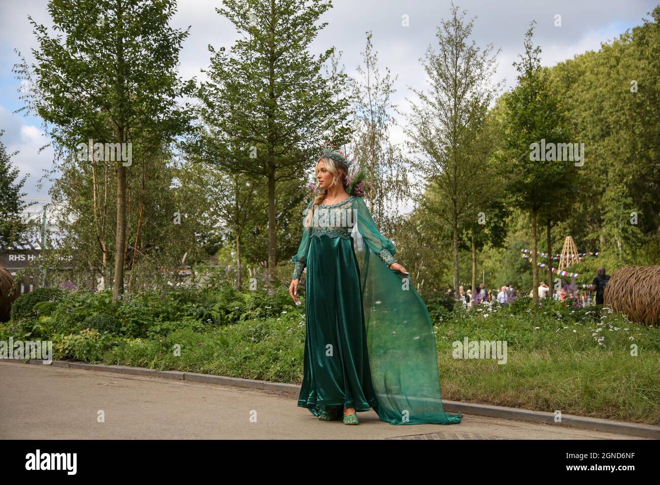 London, UK. 20th Sep, 2021. Model Lydia Butler representing The ...
