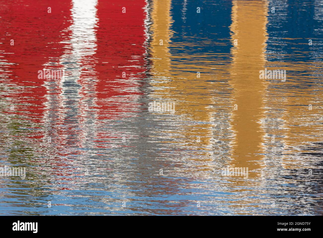 colorful wooden houses on the sea in Osoyro in Norway Stock Photo - Alamy