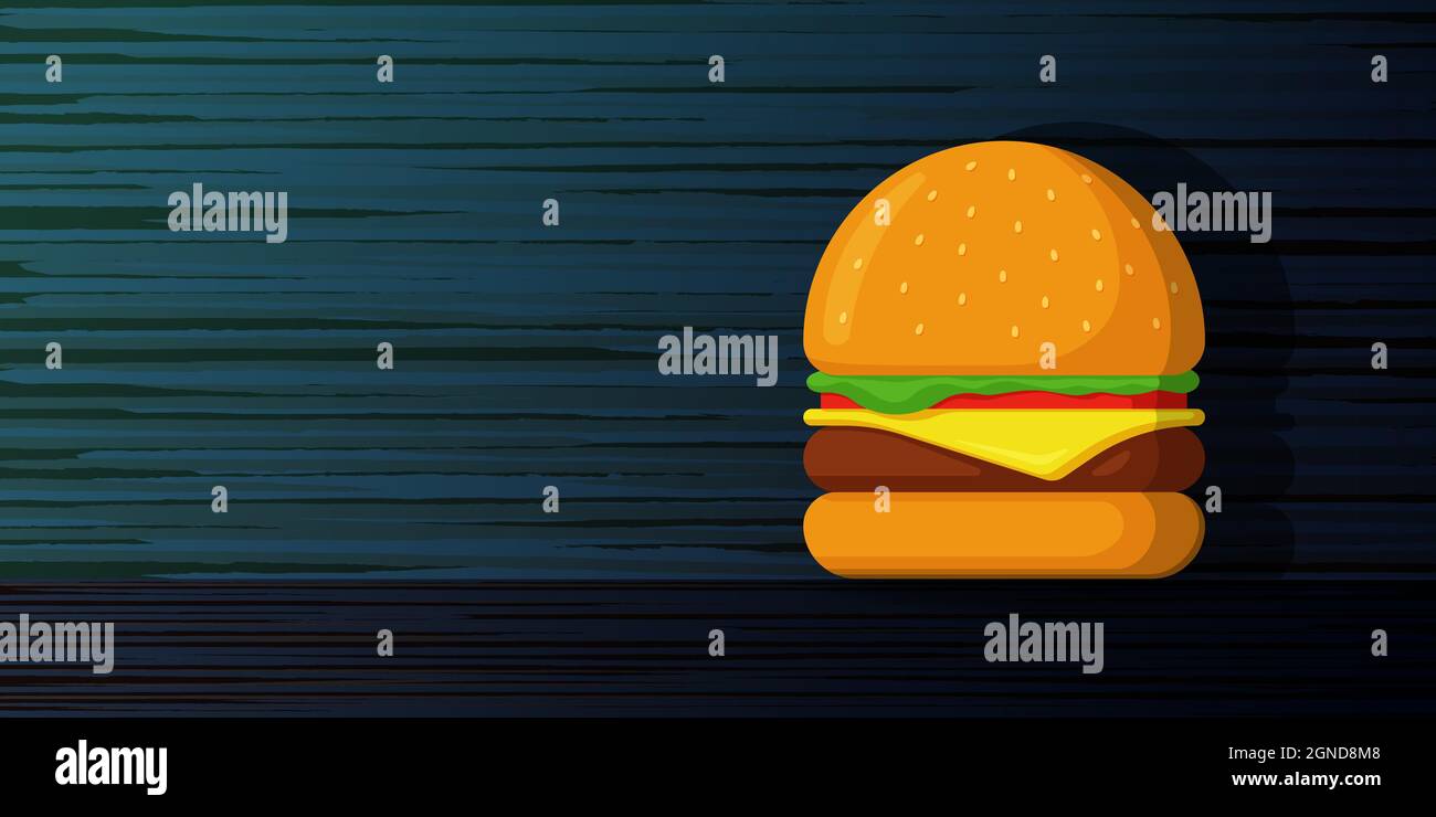 Cheeseburger commercial Stock Vector Images - Alamy