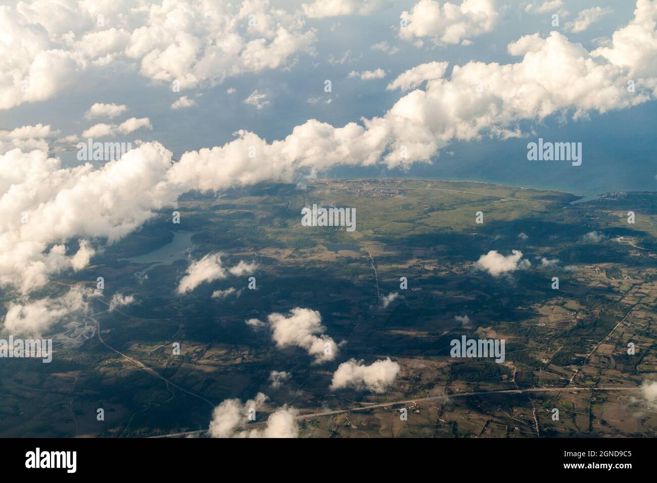 Cuba aerial above coast hi-res stock photography and images - Alamy