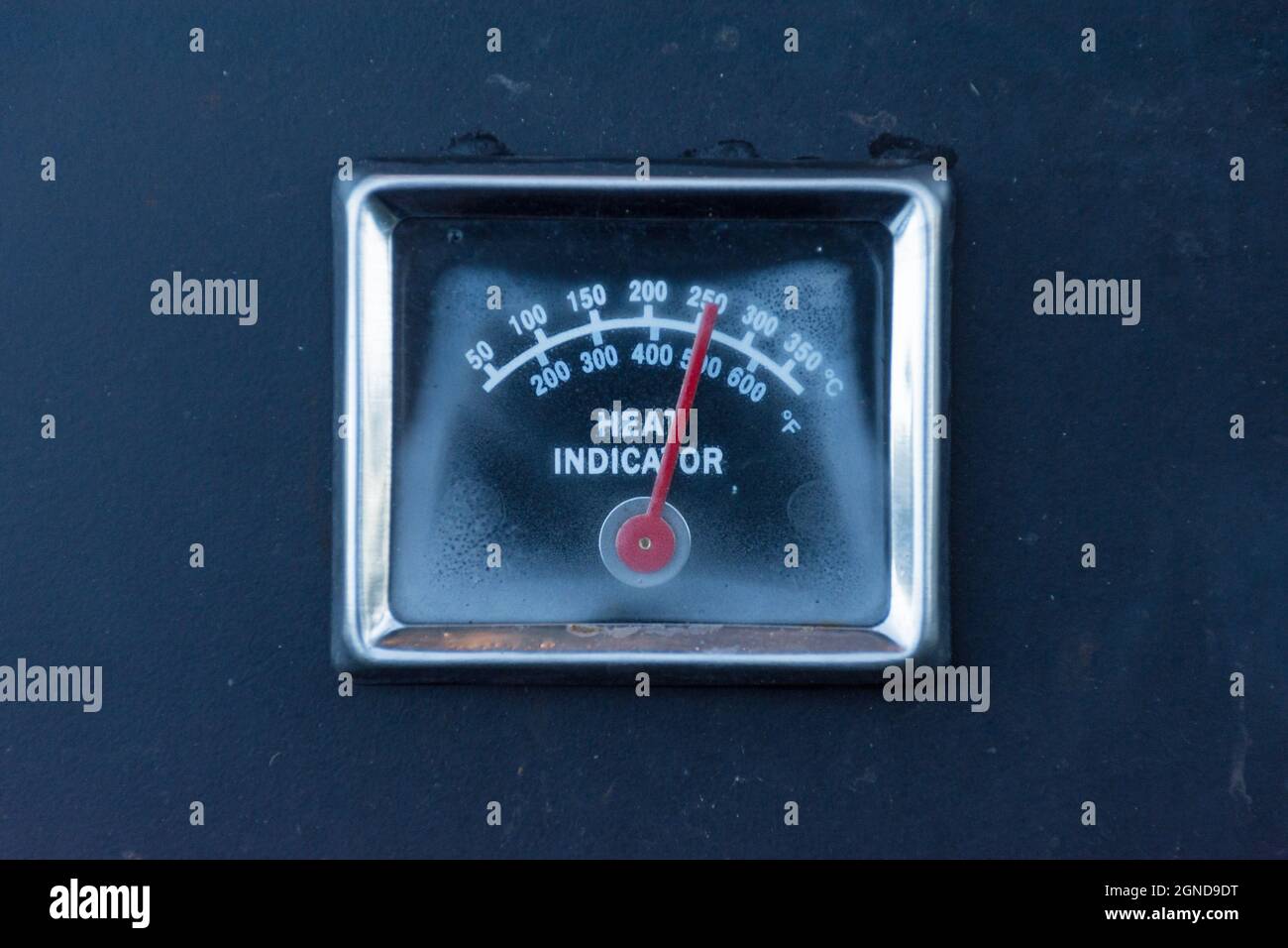 Closeup shot of a heat indicator Stock Photo - Alamy
