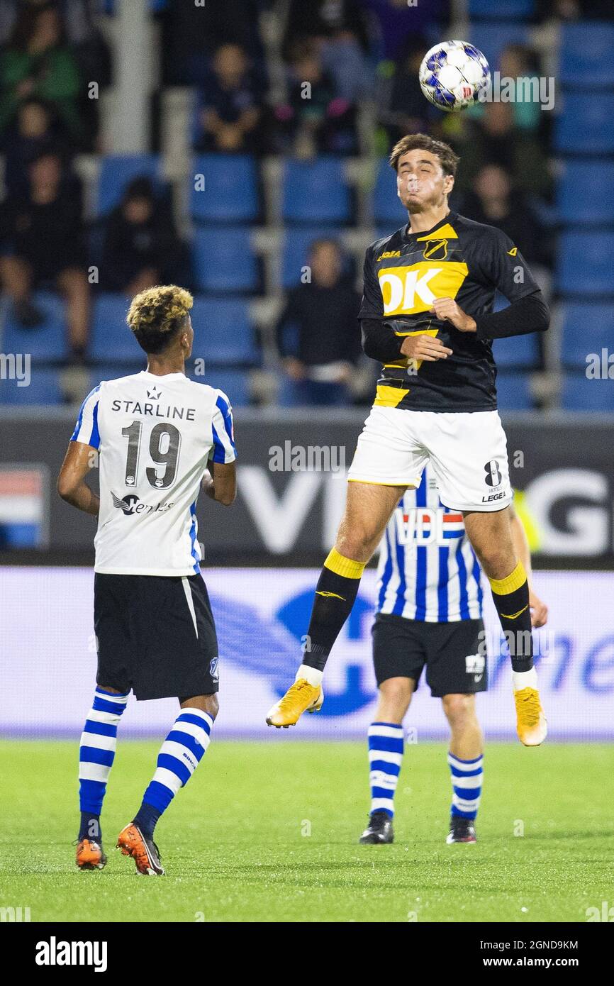 EINDHOVEN, 24-09-2021, Jan Louwers Stadium, Dutch Keukenkampioendivisie ...