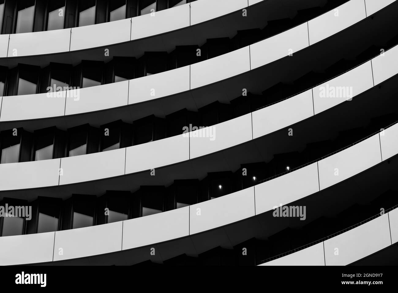 Concave architecture Black and White Stock Photos & Images - Alamy
