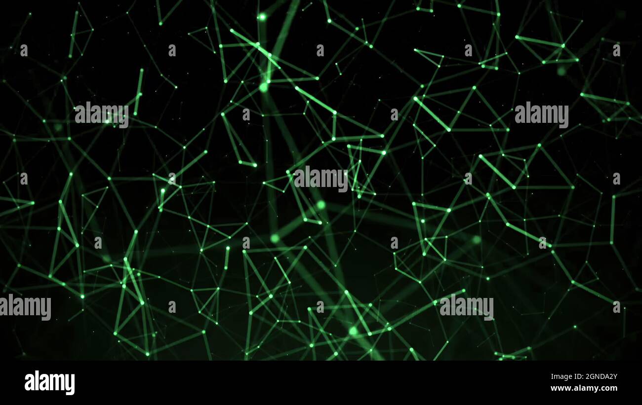 Abstract plexus technology science concept Stock Photo - Alamy