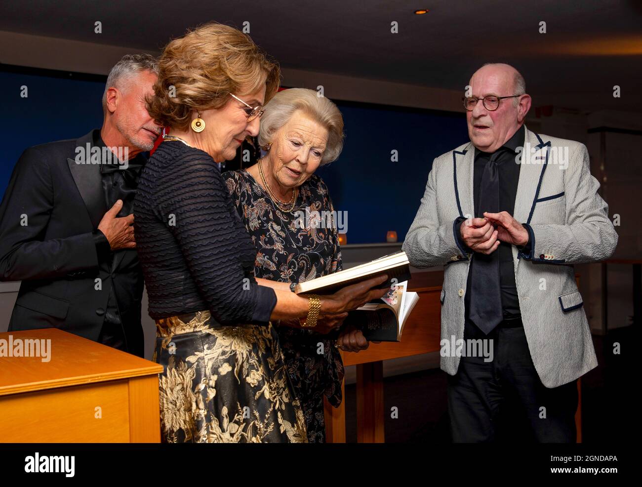 Princess Beatrix and her sister Princess Margriet attend the ...