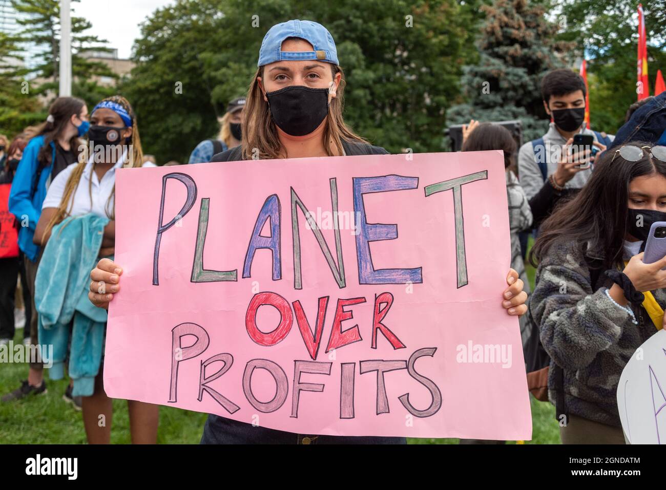 Planet over profits hi-res stock photography and images - Alamy