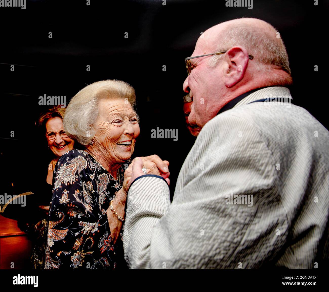 Princess Beatrix and her sister Princess Margriet attend the ...