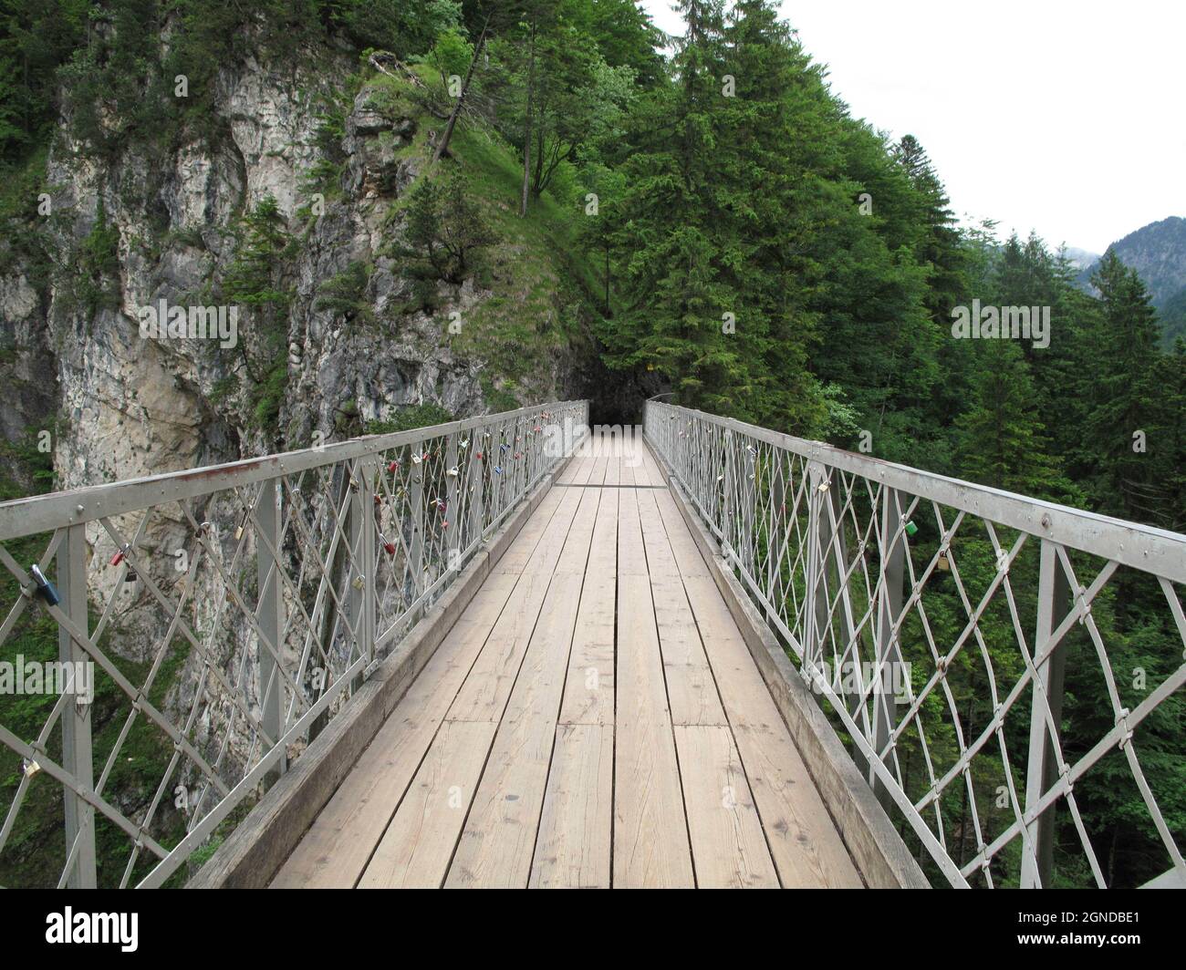 Queen Mary's Bridge (Marienbrucke) in Bavaria, Germany Stock Photo - Alamy