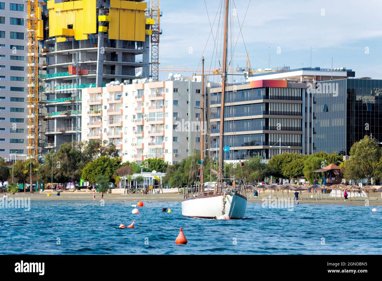 Limassol seafront building hi-res stock photography and images - Alamy