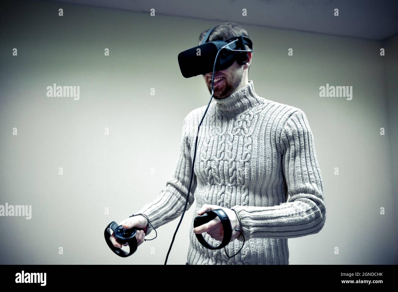 Helmet virtual man hi-res stock photography and images - Alamy