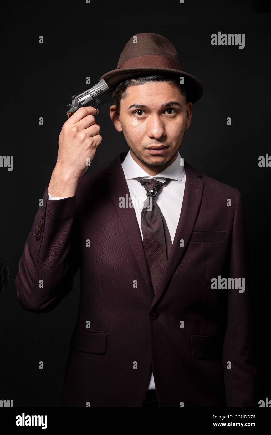 Crime murder head head shot hi-res stock photography and images - Alamy