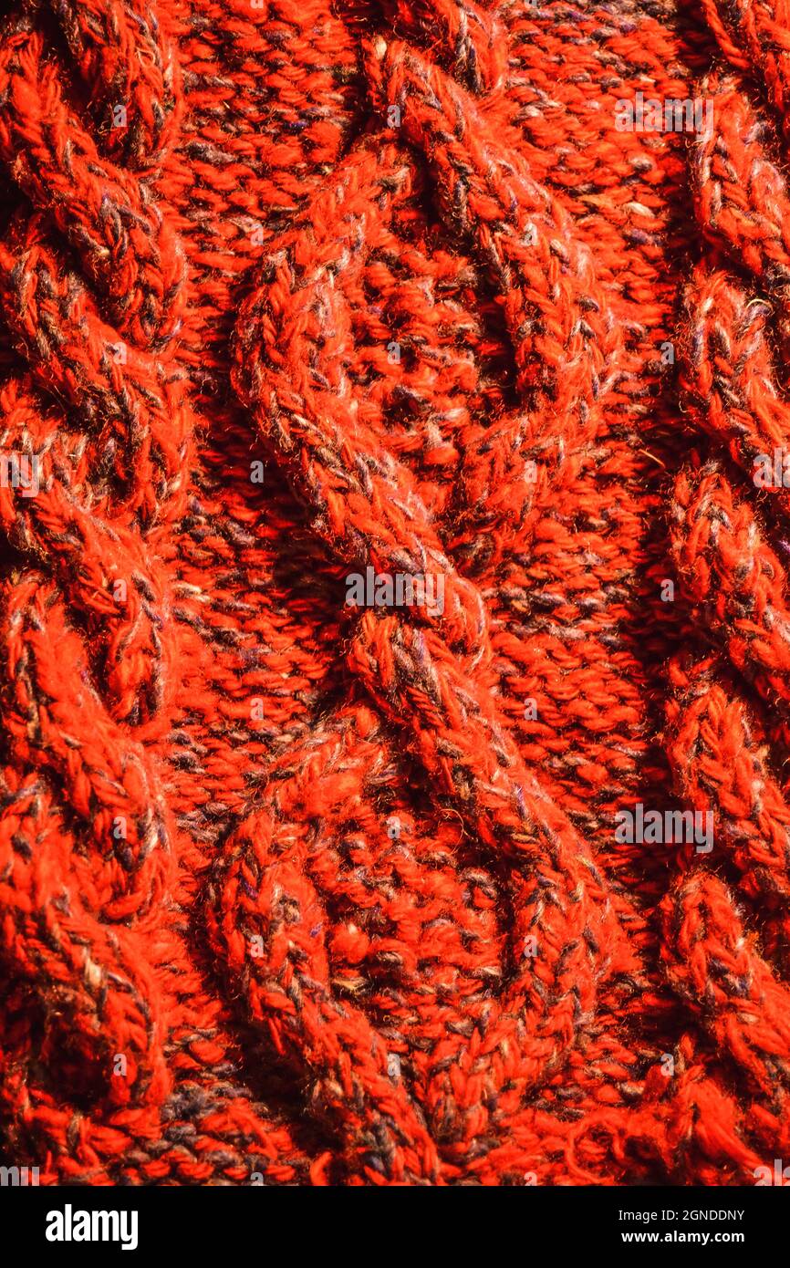 Cable knit patterns hi-res stock photography and images - Alamy