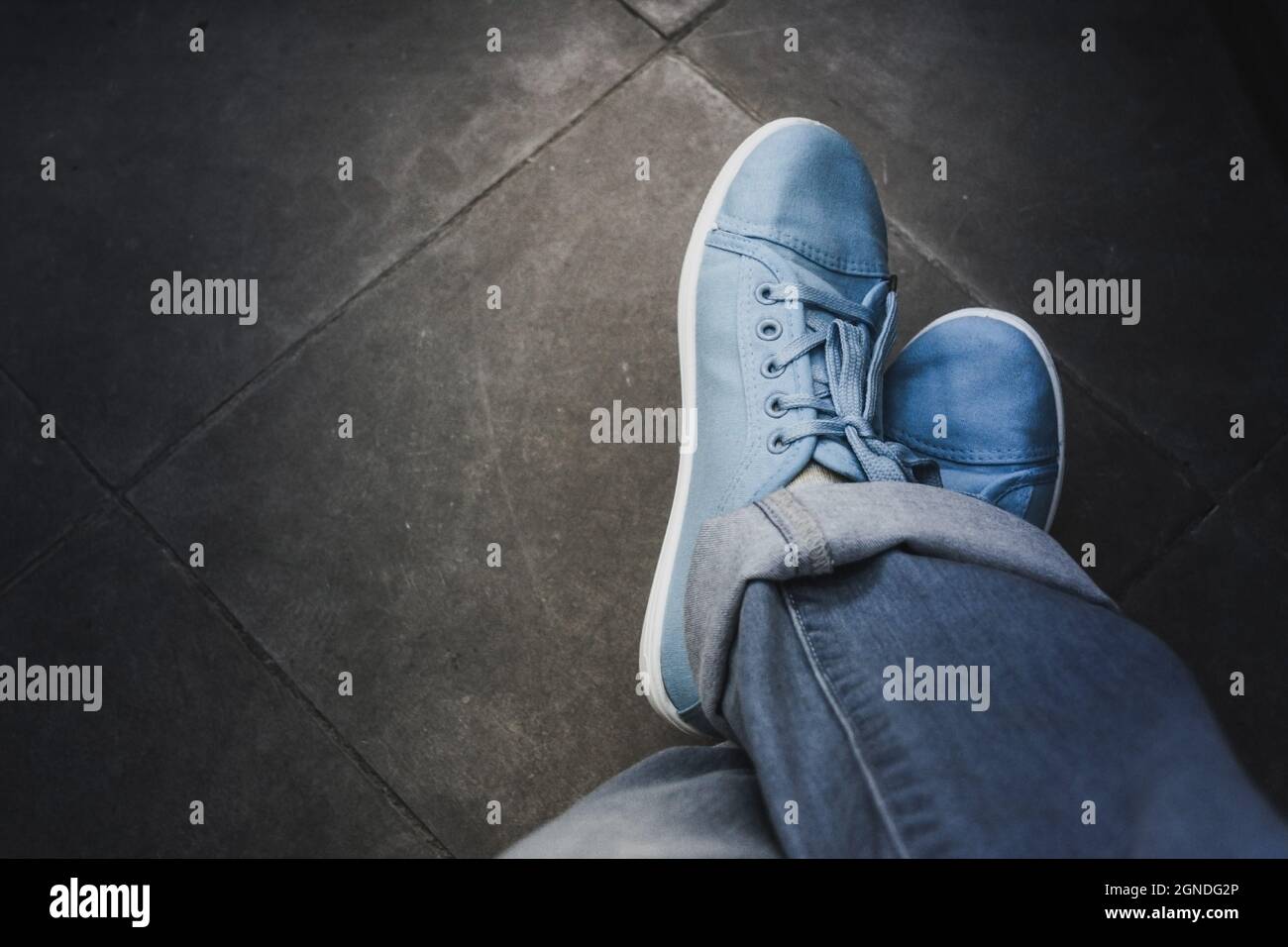 Tile floor feet hi-res stock photography and images - Alamy