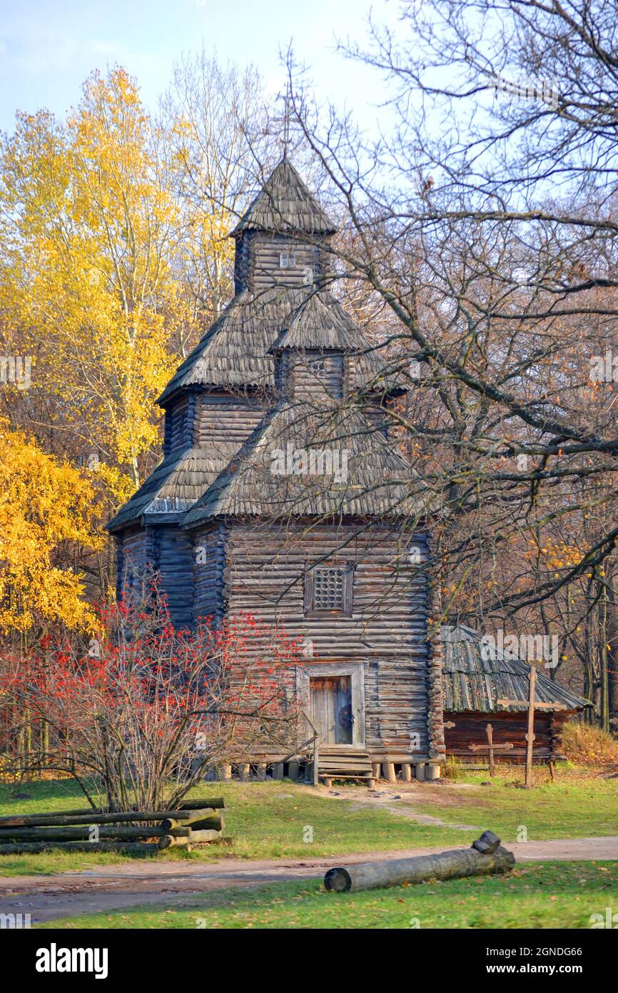 Old wooden church hi-res stock photography and images - Alamy