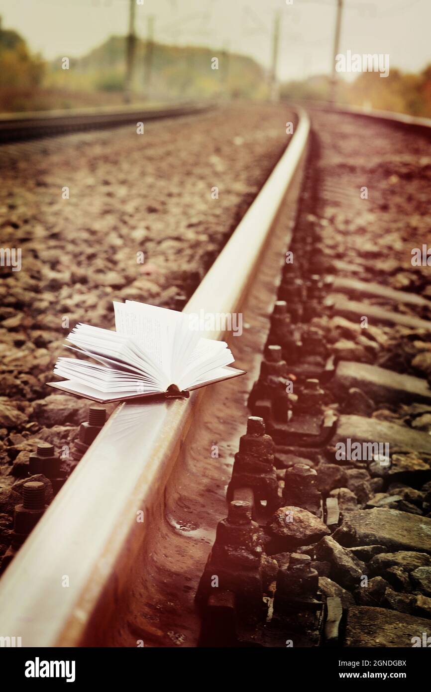 Book on gravel hi-res stock photography and images - Alamy