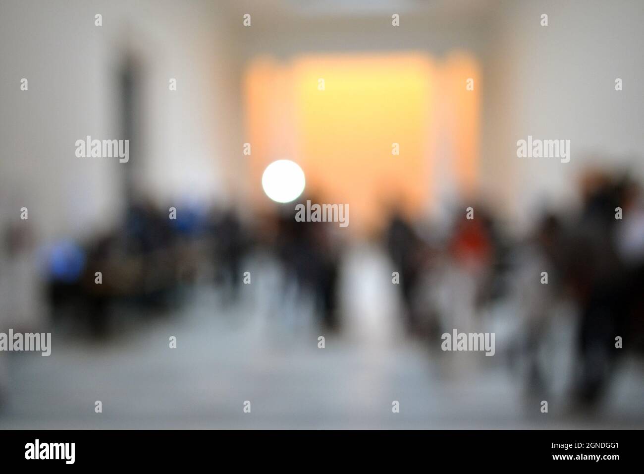 Blurred background many people inside the building Stock Photo - Alamy