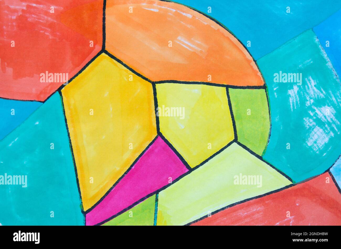 Abstract marker texture. Stock illustration Stock Photo - Alamy