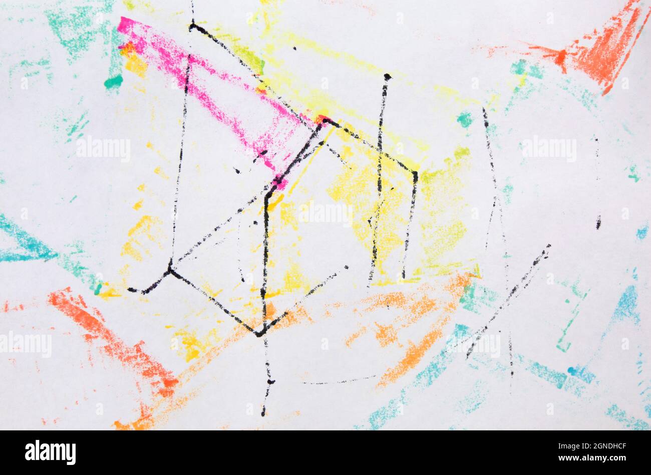 Abstract grunge marker texture. Stock illustration Stock Photo - Alamy