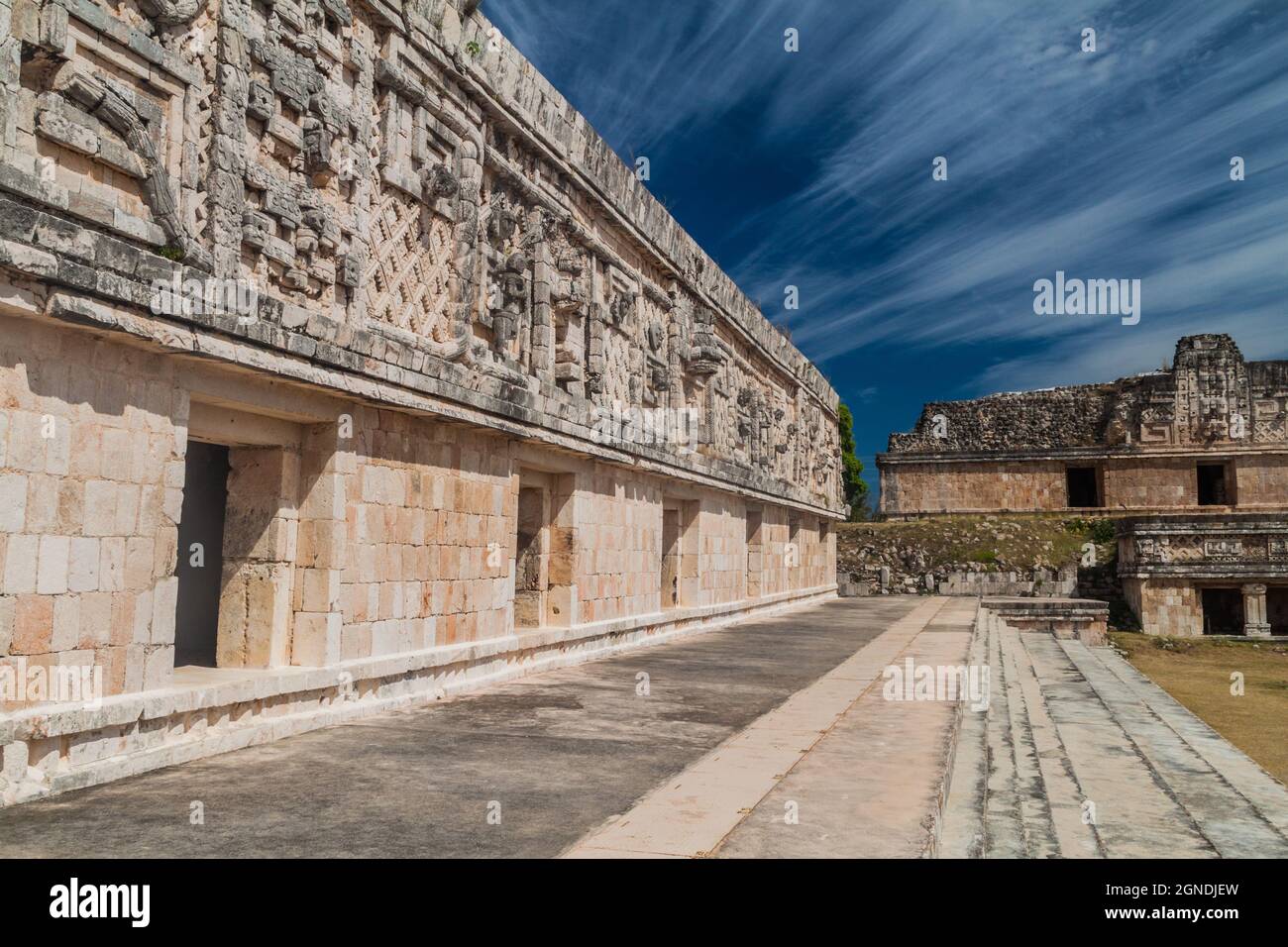 Nun's Quadrangle Cuadrangulo de las Monjas building complex at the ...