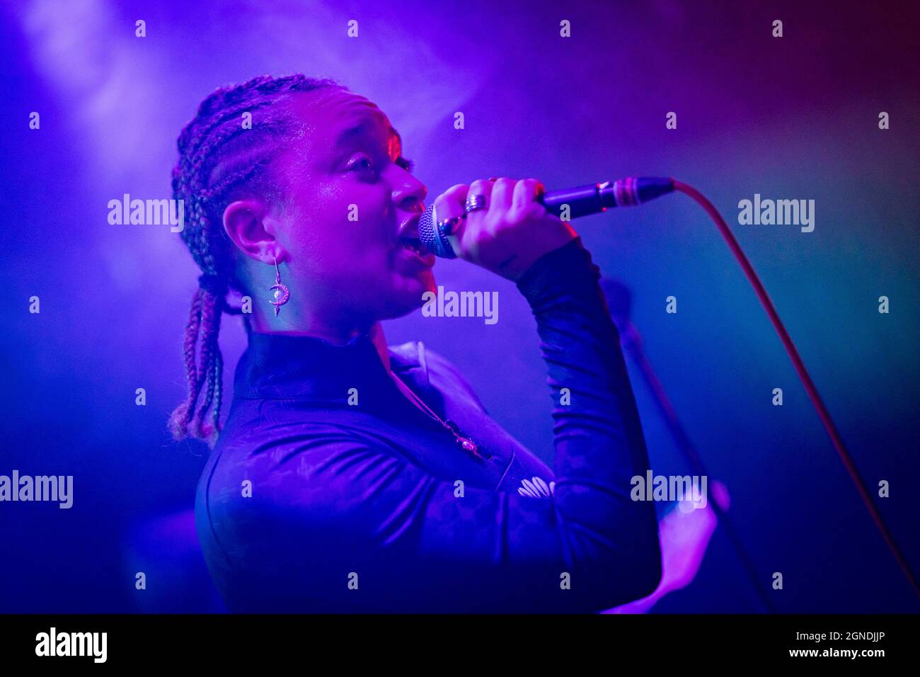 Edinburgh, Scotland. Fri 24 September 2021. Singer Connie Constance ...