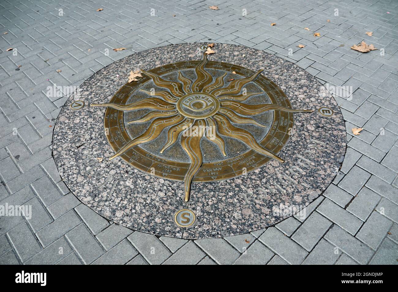 Plaque floor hi-res stock photography and images - Alamy