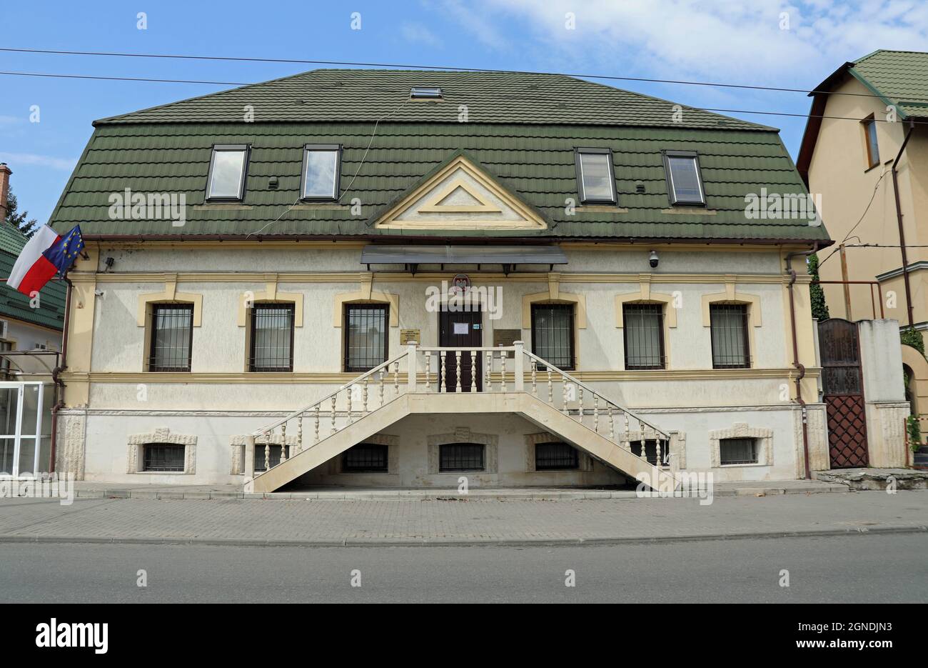 Embassy of Poland in Chisinau Stock Photo - Alamy