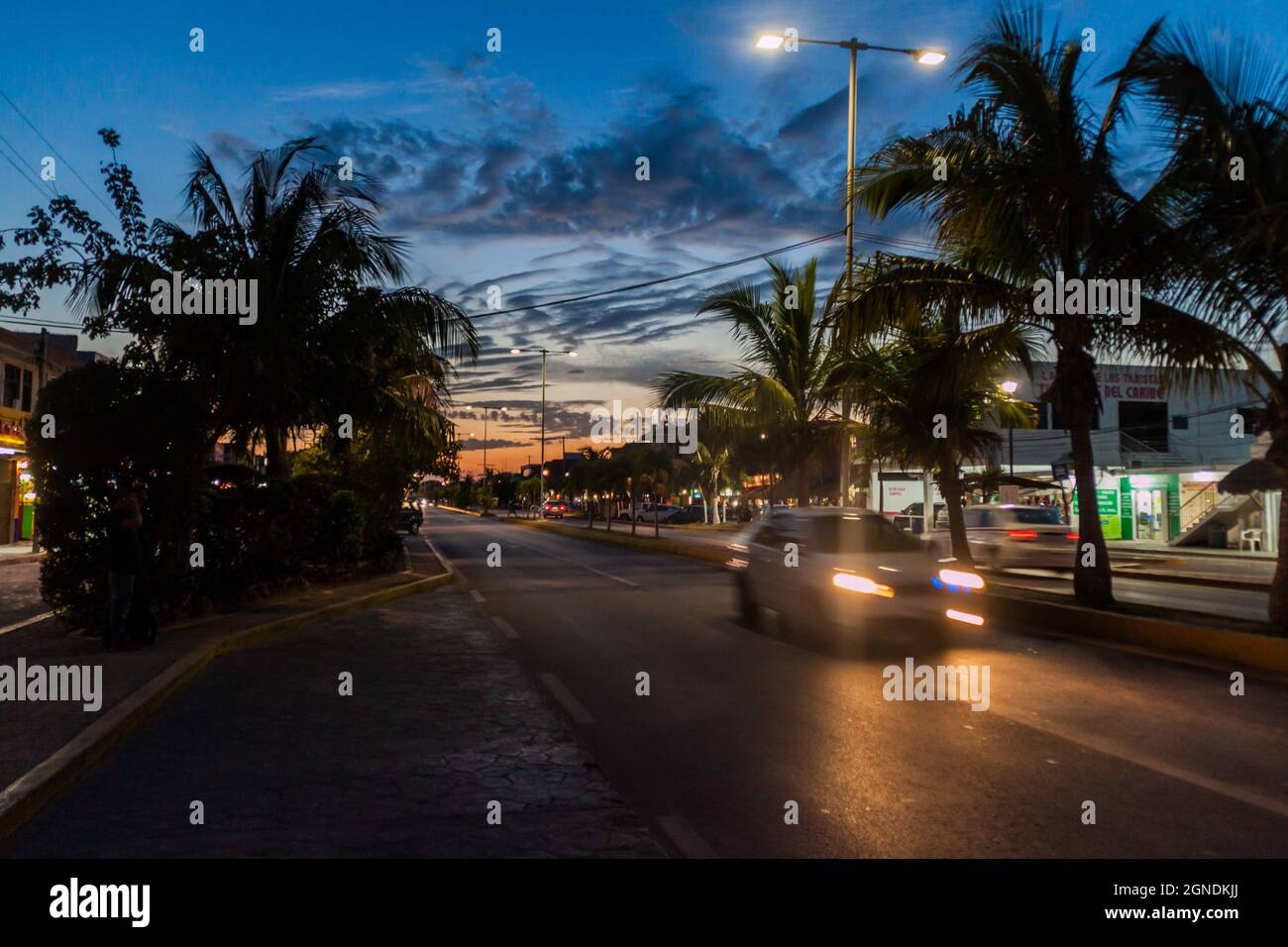 Tulum mexico night hi-res stock photography and images - Alamy